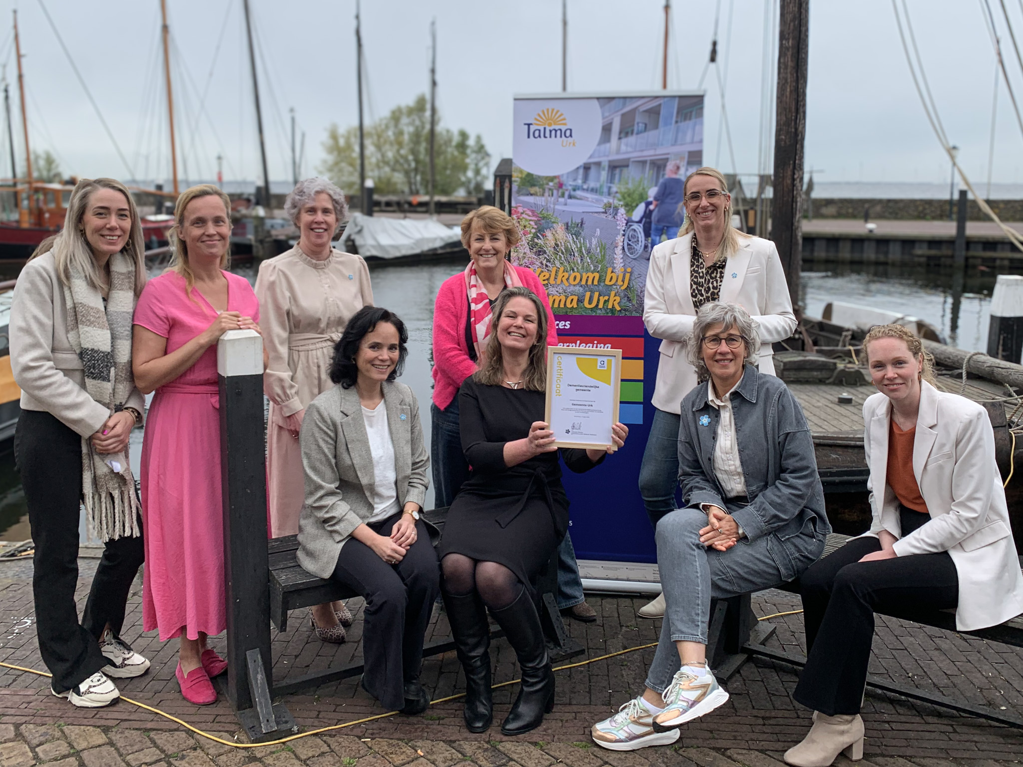 Dementiezorg is op Urk bovengemiddeld goed geregeld - Talma Urk